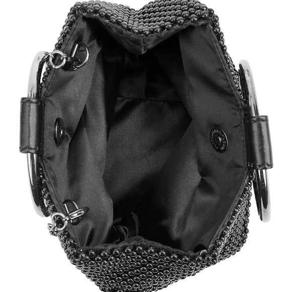 Jessica McClintock | Bags | Jessica Mcclintock Satin Gwen Ball Mesh ...